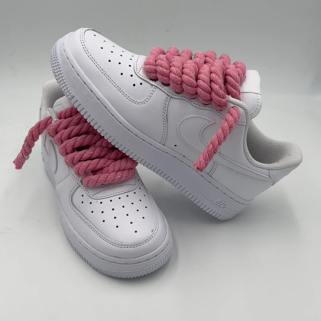 Nike Airforce 1 “Pink” Rope Laces – HardFinds