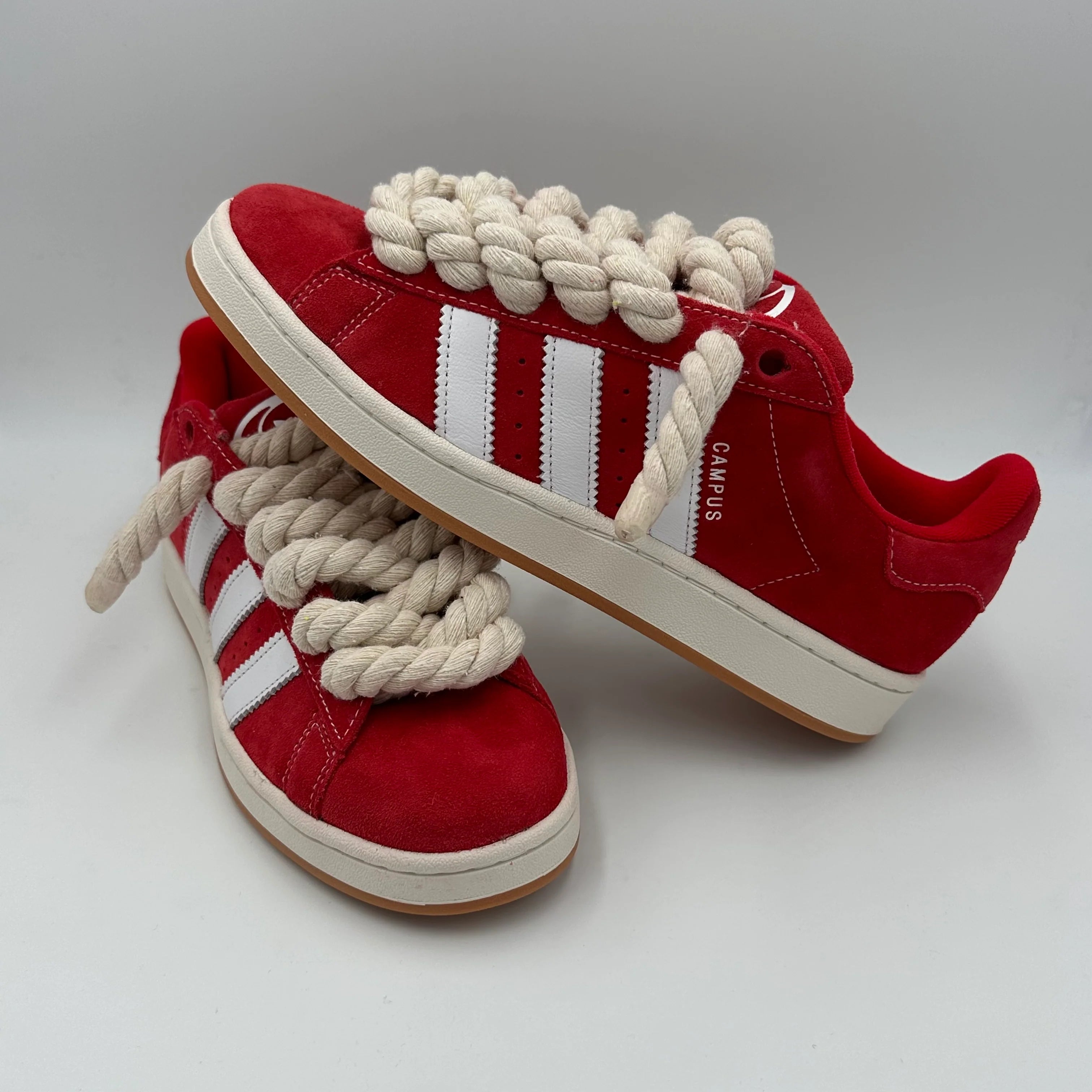 Adidas Campus 00 “Red” Rope Laces – HardFinds